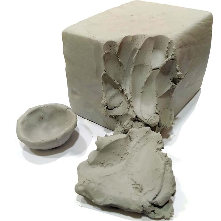 Natural Clay for Pottery, Sculpting & Moulding Non Toxic Ready to Use ...
