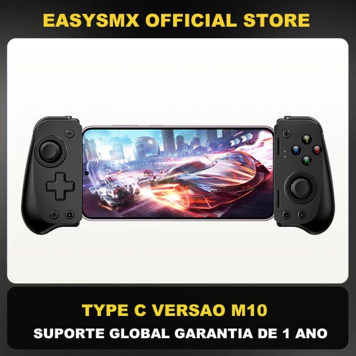 EasySMX M10 Type C Mobile Gamepad Controller for iPhone 15 Android Phone Xbox Game Pass Stem ...