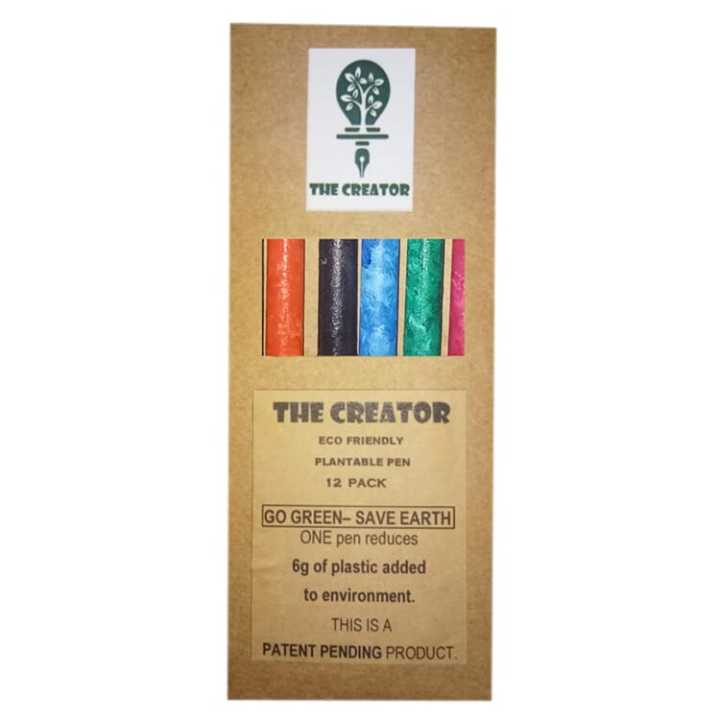 The Creator 12 Pen Pack -Coloured Body | Daraz.lk