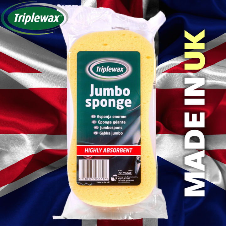Triplewax Jumbo Sponge CTA003 | Daraz.lk