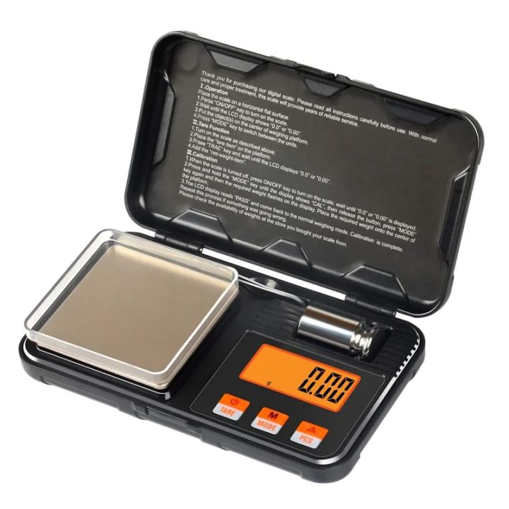 Electronic Digital Scale 200g 0.01g / 50g 0.001g Mini Scale Precision ...