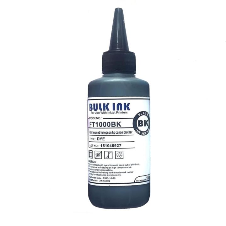 Universal Refill Ink Black 100ml Bottle (Canon) | Daraz.lk