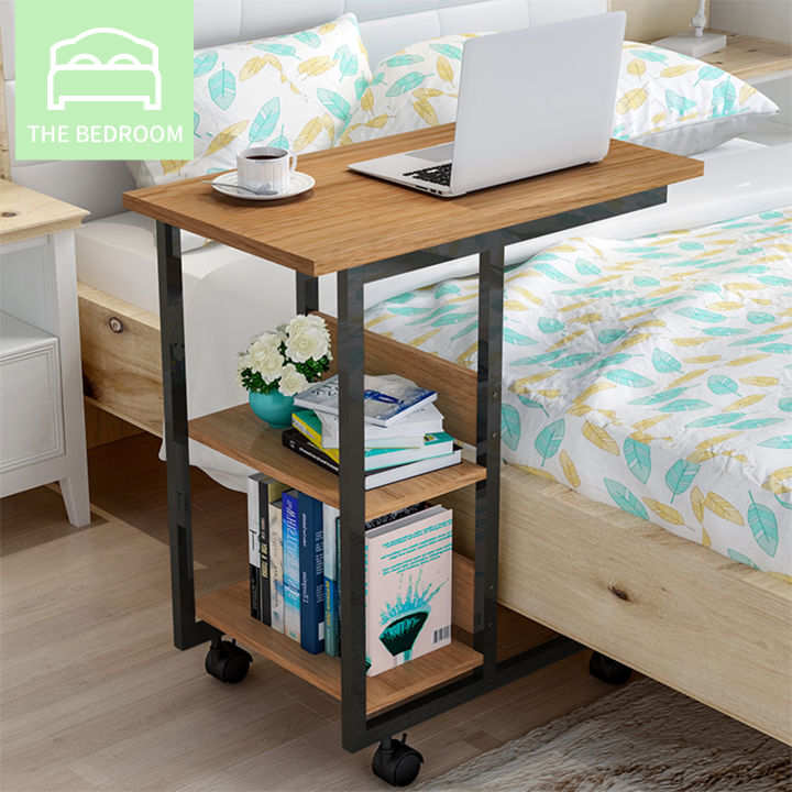 Simple Multi-functional Moveable Coffee Side End Table 3-Tier Storage ...