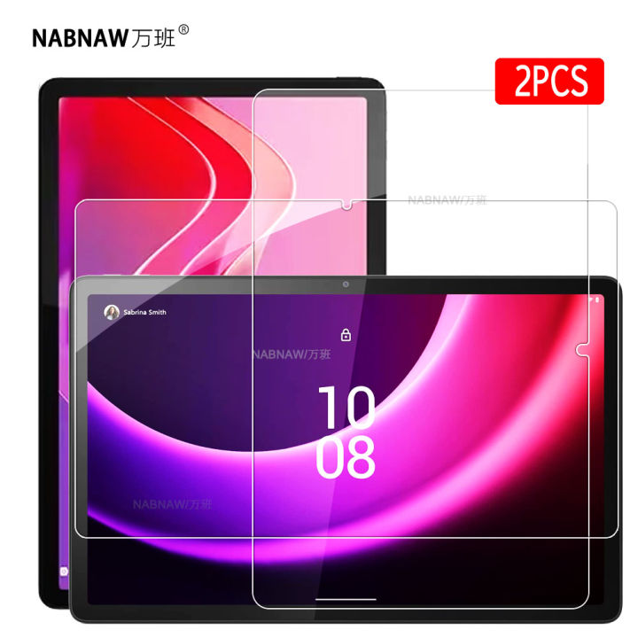 2PCS Tempered Glass Screen Protector for Lenovo Tab P11 Gen 2 M10 FHD ...