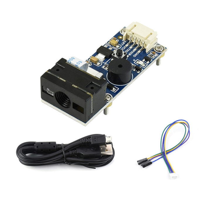 Waveshare Barcode Scanner Module Supporting QR Code Data Matrix PDF417 ...