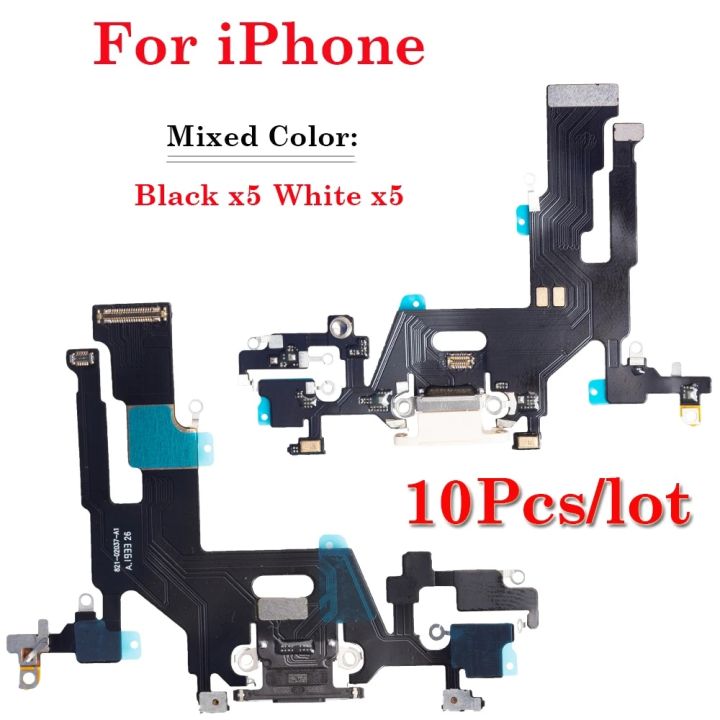 10Pcs USB Charging Charger Port Dock Connector Flex Cable Ribbon With ...
