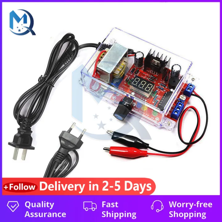 Diy Kit Lm317 Adjustable Regulated Voltage 110v 220v To 1.25v-12.5v ...