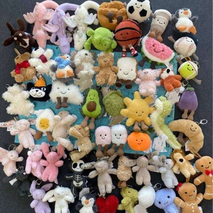 Jelly Cat Bonnie Rabbit Pendants - Girls Pet Toy Genuine Soft Plush ...