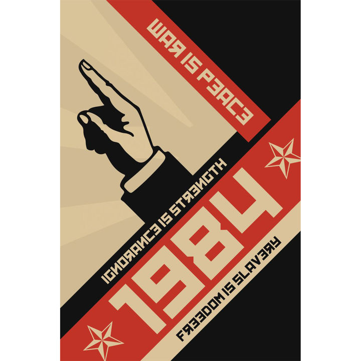 1984 Wall Poster / size 18x12 inches / Printed / posters / PosterWallz ...