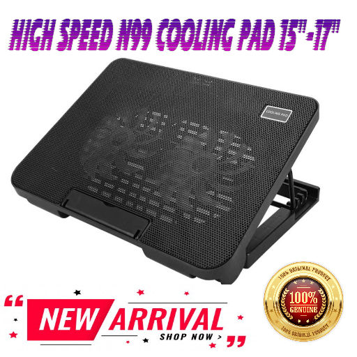 Laptop Cooler High Speed Cooling Fans Portable Slim USB Powered ...