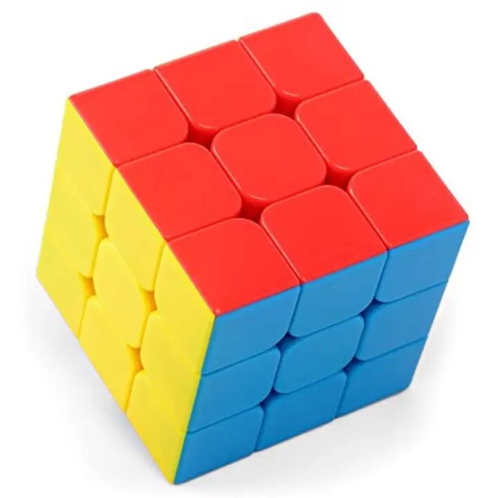 Magic Cubes Stickerless 3x3 Professional Speed Cube Puzzles 3x3x3 ...
