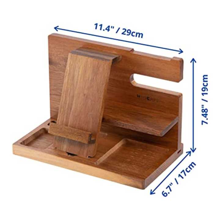Wooden All In One Holder For A Perfect Mess Free Organizing.. | Daraz.lk