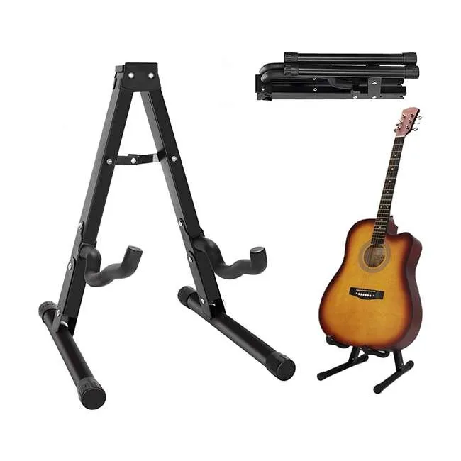 Portable Foldable Single Floor Guitar Stand JB-40 For Acoustic Electric ...