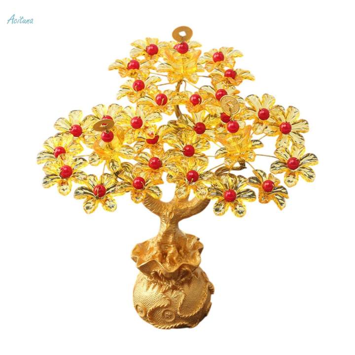 Feng Shui Money Tree DIY Handmade Kit for Tabletop Living Room ...