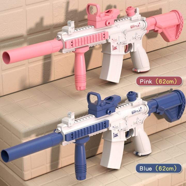 【HOT】 New M416 Water Gun Electric Glock Pistol Shooting Toy Full ...