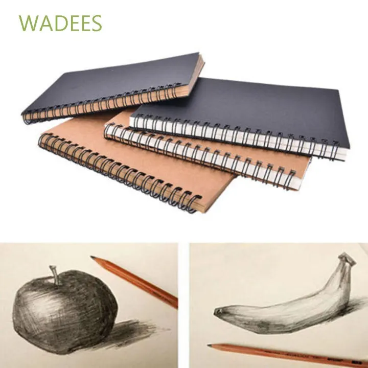 AUBREY1F8 Retro Notebook Blank Paper Art Paper Sketchbook School ...