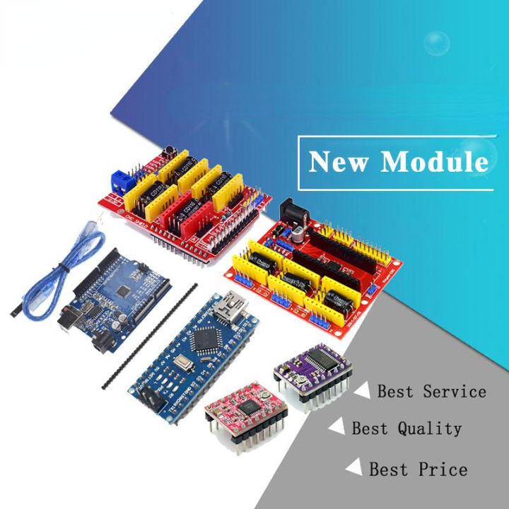 CNC shield v3 V4 engraving machine 3D Printer+ A4988 driver expansion ...