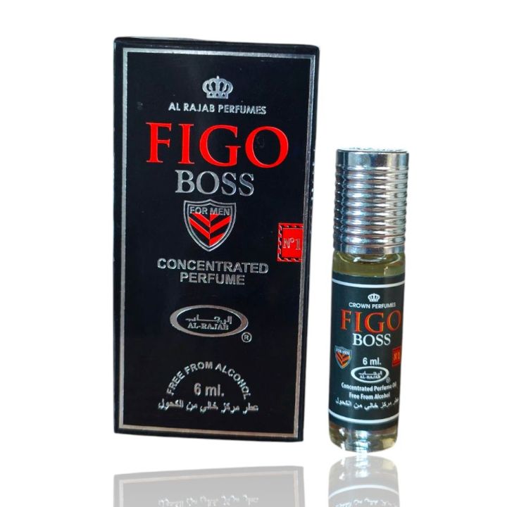 Al-Rajab Crown Perfumes Original FIGO BOSS Fragrance Roll on Perfume ...
