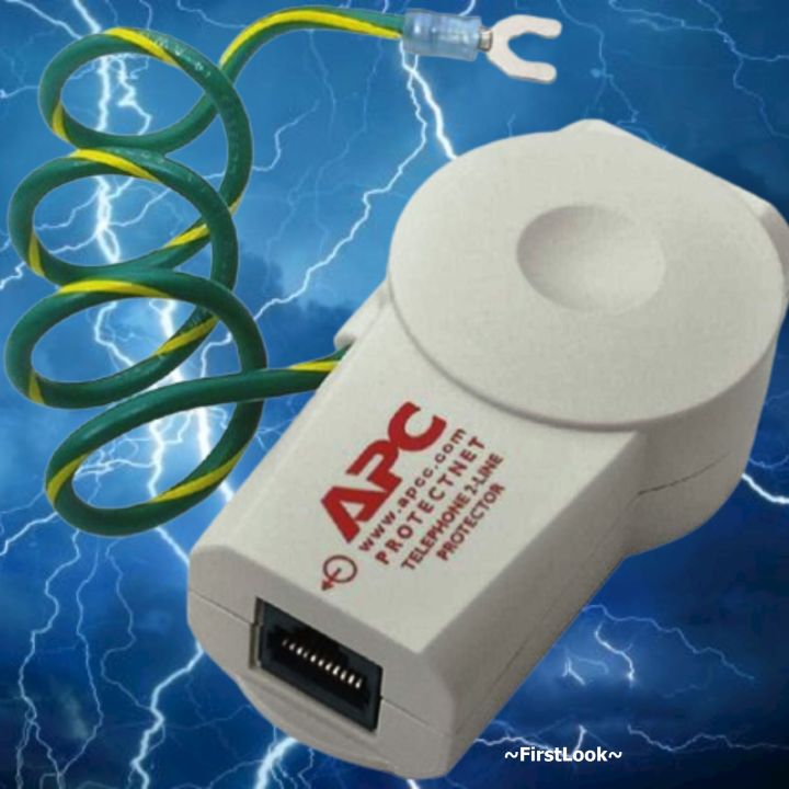 APC- Telephone ADSL Internet Modem Fax Line Surge Protector | Daraz.lk