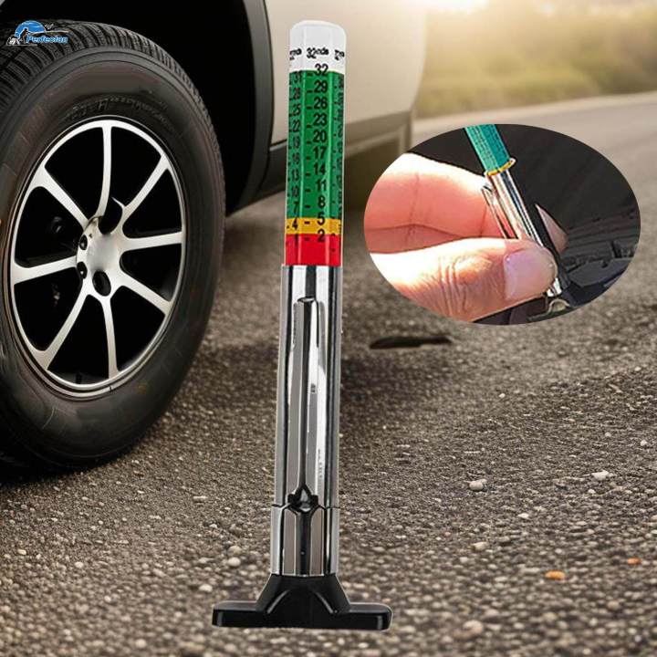 Car Tire Tread Depth Gauge, Tire Depth Gauge Tool for Car Motorcycle ...