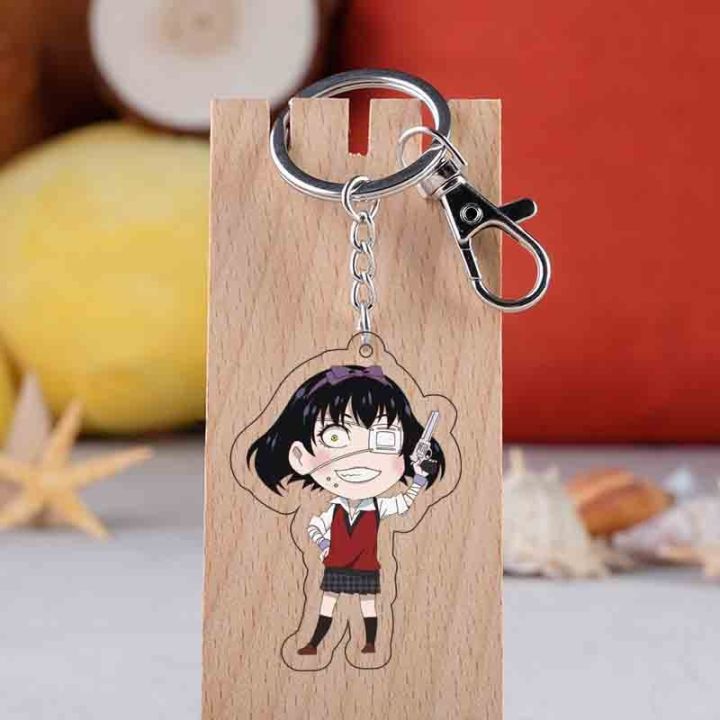 8 Styles Kakegurui Keyring Yumeko Jabami Keychain Itsuki Sumeragi ...
