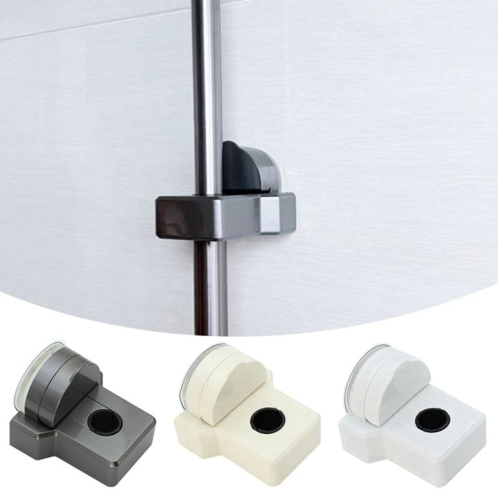 Portable Plastic Shower Rod Holder Suction Cup Adjustable Lift Rod ...