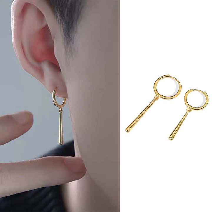 Retro Anime Cosplay Earrings Solid Color Plate Roronoa Zoro Hoop ...