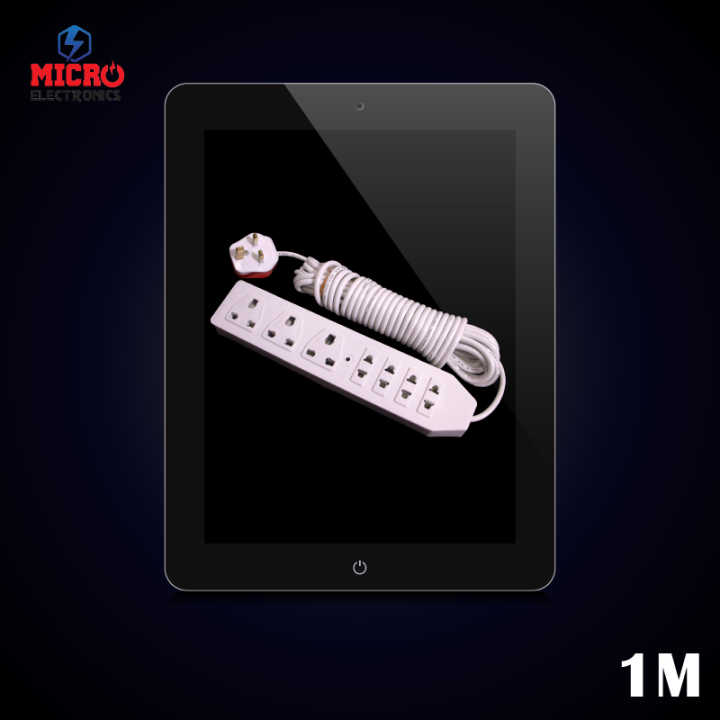 Power Extension Cord 1m | Daraz.lk