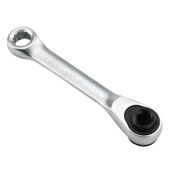 Rust-proof Double Headed Mini Ratchet Wrench /4 Inch 72-tooth Socket ...