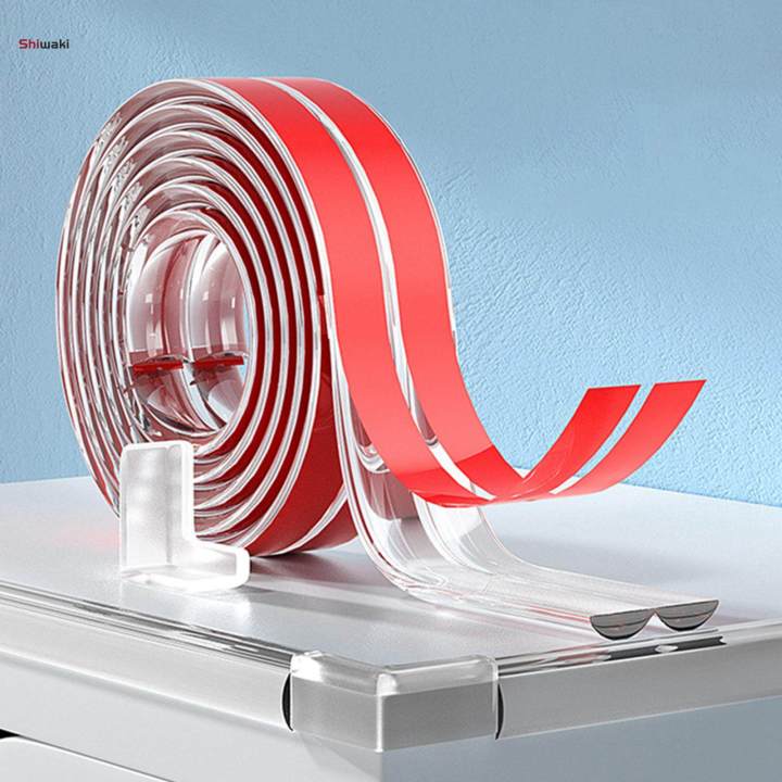 Clear Edge Protector Strip Cropable Baby Proofing for Tables Drawers ...