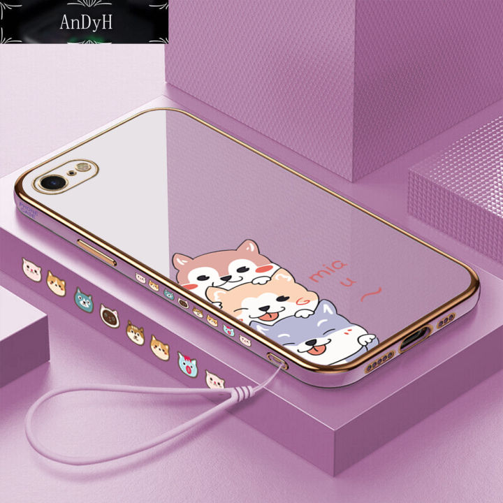 AnDyH Casing Case For New iphone SE 2022 SE3 SE 3 Case Fashion Cute ...