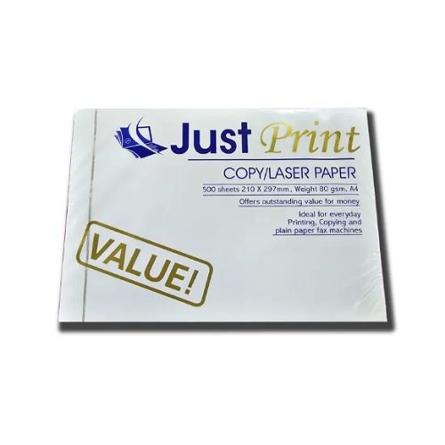 Just Print A4 80GSM 500 Sheets Bundle | Daraz.lk