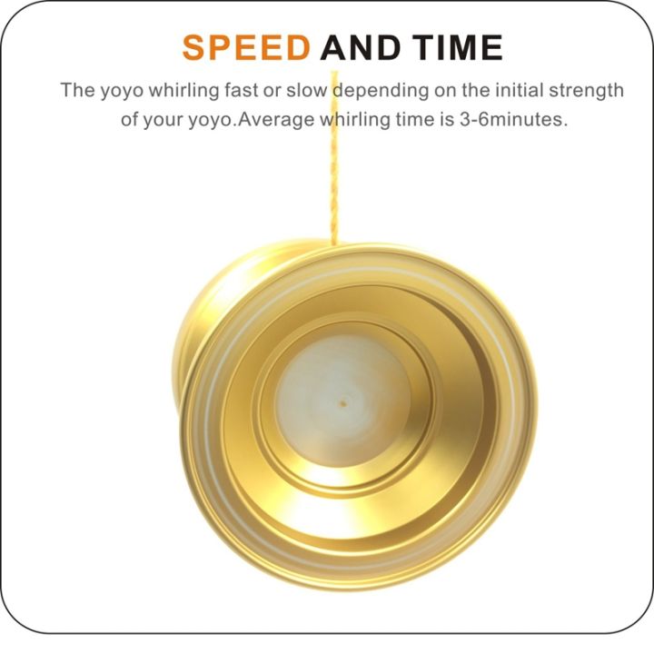 BEBOOYOYO Metal Yoyo Professional Yoyo Set Yo Yo + Glove G6 Yo-Yo Metal ...