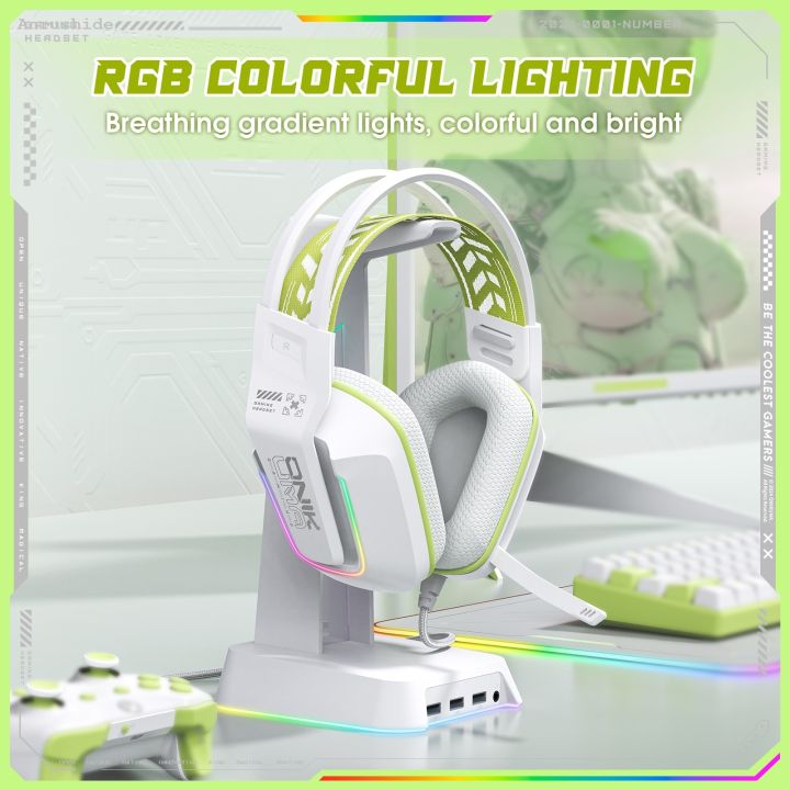 Anrushide ONIKUMA Gaming Headset: Immersive audio with noise-cancelling ...
