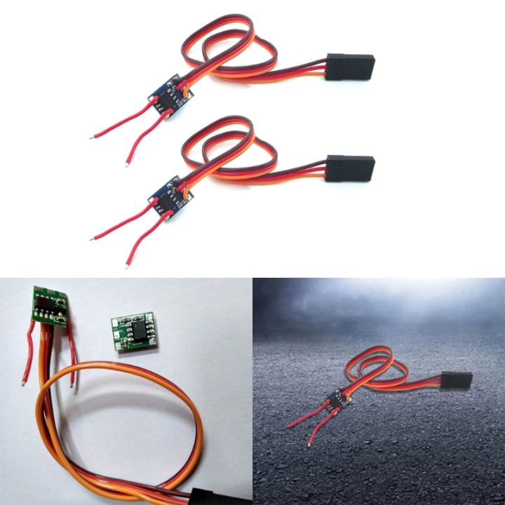 2 Pcs Electric Speed Controller For Rc Truck Off-Road -5v Winch Control ...