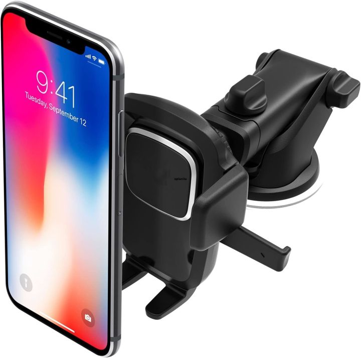 Easy One Touch 4 Dash Windshield Car Mount Phone Holder || for iPhone ...
