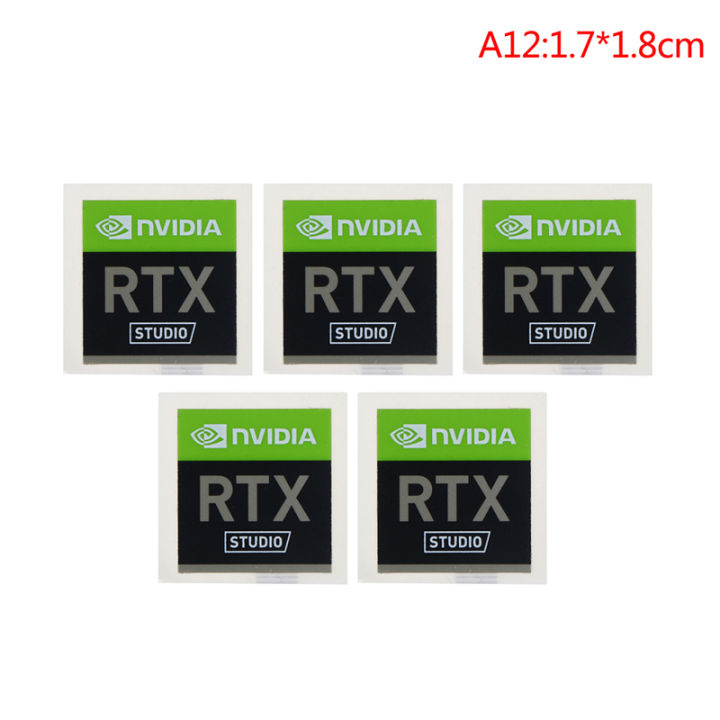 5PCS New NVIDIA GTX GEFORCE Laptop Desktop Label Decorative Sticker ...