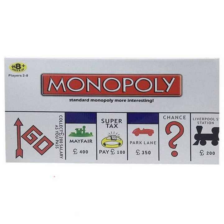 Monopoly Standard Orignal Edition with Coins and Cards | Daraz.lk