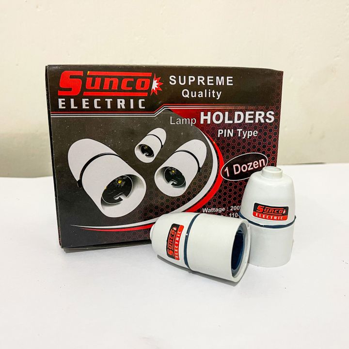 Sunco Lamp Holder (PIN) Type ,led bulb,CFL,B22 | Daraz.lk
