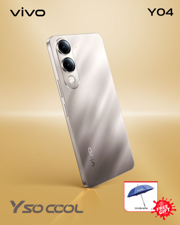vivo Y04 4GB + 64GB Smart Phone | Daraz.lk