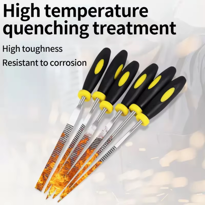 Files Set Mini Rasp Woodworking Sanding Shaping Small Steel File Needle ...