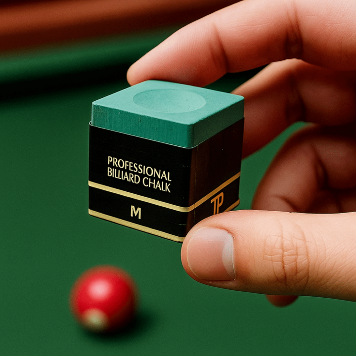 New Square Billiard Chalk Blue/Green Oily Fine Powder Snooker Neutral ...