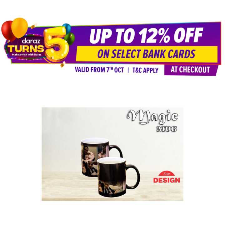 Customized Magic Mug | Daraz.lk