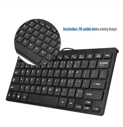 K1000 Mini Wired Keyboard 78 Keys | Daraz.lk