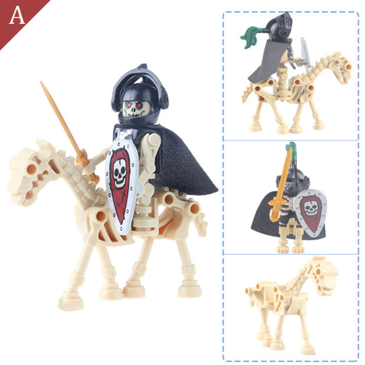 【Fast and Reliable Shipping】 Single Sale Skeleton Knights Medieval ...