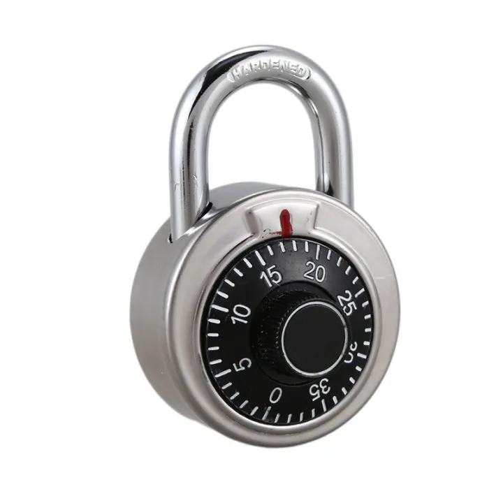 3X Master Coded Lock 50mm with Round Fixed Dial Combination Padlock ...