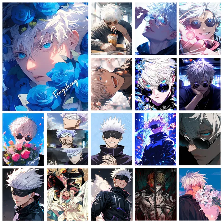 5D DIY Anime Satoru Gojo Square Diamond Painting Kit Jujutsu Kaisen ...