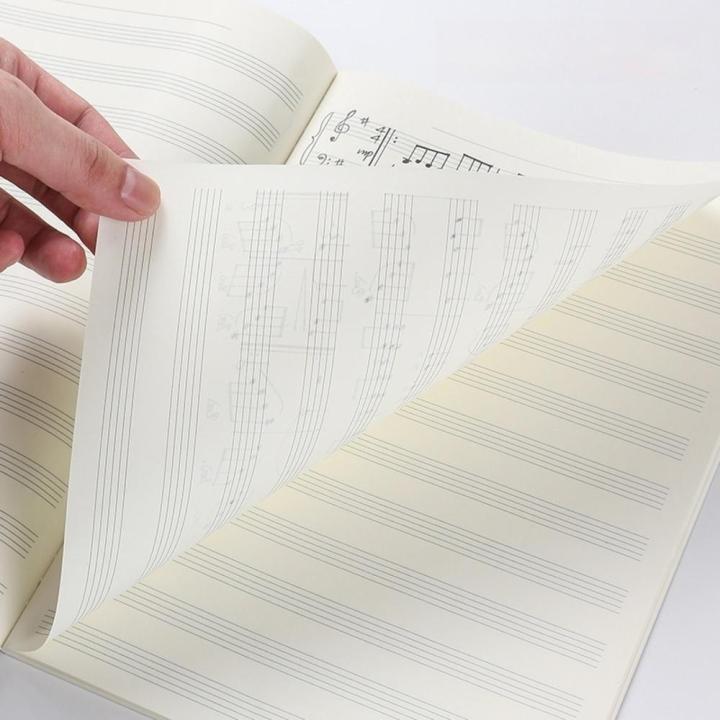 Blank Sheet Music Notebook Art Manuscript Paper Manuscript Piano Staff ...