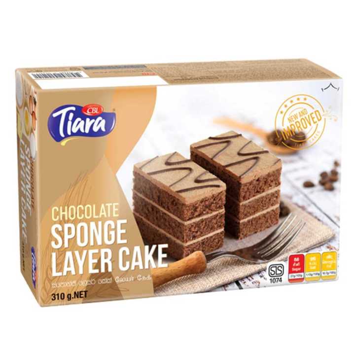 Cbl Tiara Chocolate Sponge Layer Cake 310G | Daraz.lk