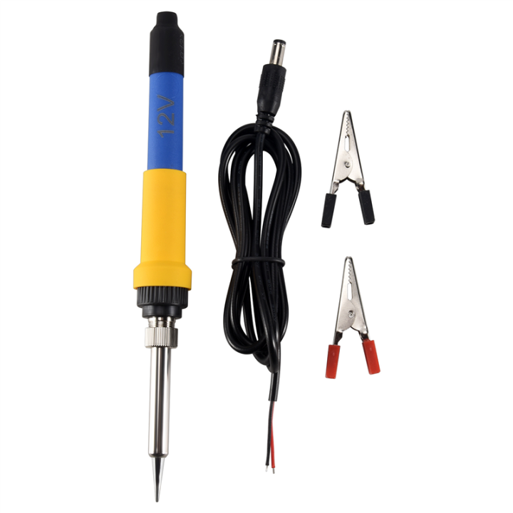 DC 12V Portable Soldering Iron Low-Voltage Car Battery 60W Welding ...